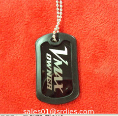 China Epoxy dome metal dog tags, branded logo promotional gift dog tags, customized dog tags, supplier