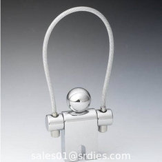 China where to buy wire rope piston key ring, China factory for steel wire cable loop key rings, supplier