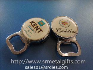 China Epoxy dome bottle openers, custom designer poly epoxy dome bottle openers cheap prices, supplier