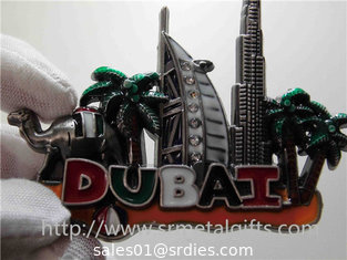 China Designer painted metal fridge magnetic, Dubai design refrigerator magnets small quantity, supplier