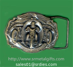 China Custom Antique brass embossed motorcycle design metal men belt buckle, supplier