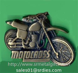 China Where to buy antique brass motorcycle designer men belt buckle metal ? supplier