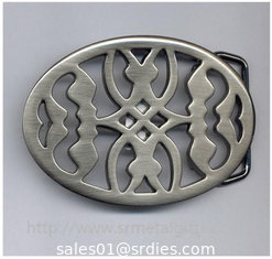 China Hollow designer metal belt buckle for men belt 38-42mm, zinc alloy,antique nickel plated, supplier