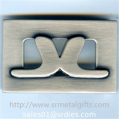 China Brush nickel hollow logo belt buckles for men, cheap hollow design men belt buckles, supplier