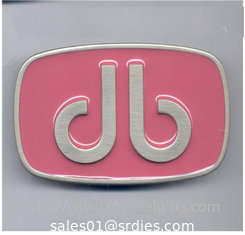 China Enamel metal lady belt buckle, custom logo enamel lady belt buckles, zinc alloy, supplier