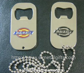 China Metal bottle opener dog collar tag, cheap bottle opener dog tags, China factory, supplier