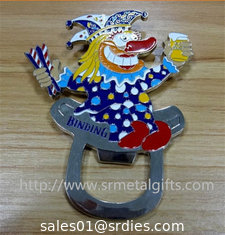 China Designer painted bottle opener, promotional colorful painted metal bottle openers, supplier