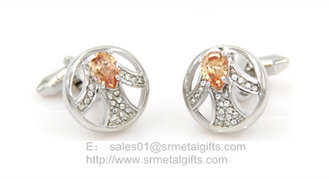 China Jewelry stone cufflinks for men, gemstone silver cuff links for business gift, in stock, supplier