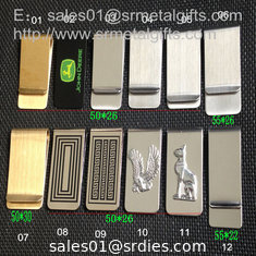 China Linear metal money clip wallet for mens gift, Slim steel money clips selection, supplier