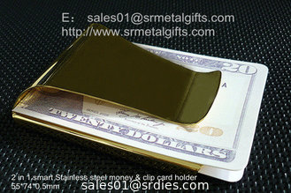 China Slim clip for money, pocket stainless steel money clip wallet for men, China factory, supplier