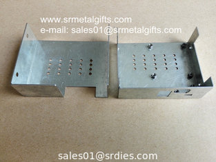 China SECC galvanization plate fabricated case, galvanized sheet stamping parts supplier