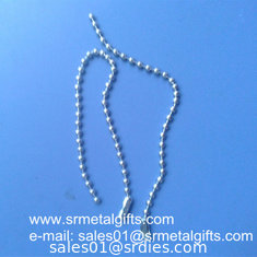 China Tailored precut stainless steel ball chain cut to customized sizes supplier