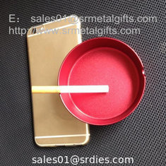 China Red anodized aluminum smoking cigar ashtrays wholesale cheap supplier