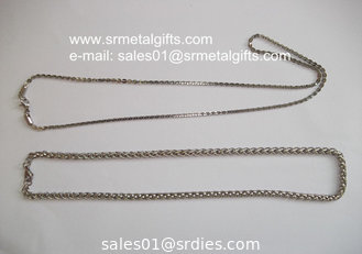 China Wholesale stainless steel cable link chain necklace for women fashion supplier
