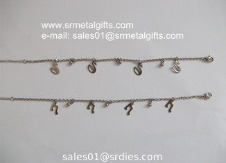 China Women fashion jewelry charm pendant chain bracelet wholesale supplier