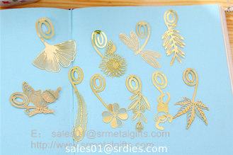 China Custom designed etching metal bookmarks for reading, etched steel bookmarks supplier