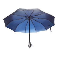 China Windproof Umbrellas Auto Open Close Compact Umbrella, 10 Ribs 3 Fold Travel Umbrella Large 41 Inch for Men supplier