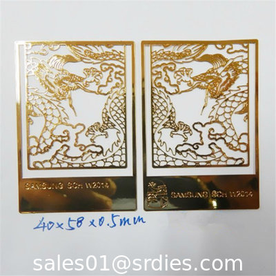 Hollow chemically etched bookmarks, slim slender brass photo-etched page marker bookmarks, supplier