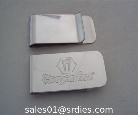 Deluxe stainless steel money clip for corporate branding promotion gift, brass money clips supplier
