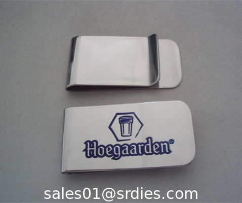 Deluxe stainless steel money clip for corporate branding promotion gift, brass money clips supplier