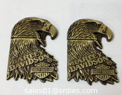 Stainless steel name plate with chemically etched letters, 3M adhesive sticker sign plates supplier