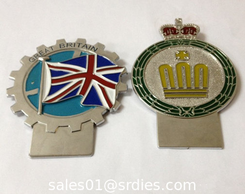 Stainless steel name plate with chemically etched letters, 3M adhesive sticker sign plates supplier