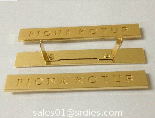 Custom stainless steel business sign plates, screw-on stainless steel plaques wholesale, supplier