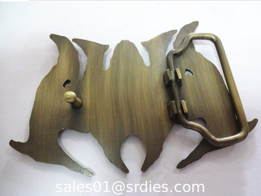 Vintage bull horn men belt buckles, antique brass OX horn belt buckle for men,custom made, supplier