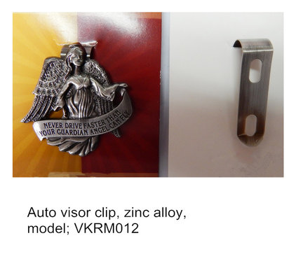 Exquisite Guardian Angel and St.Christopher Auto Visor Clip, Guardian Angel Protect us, supplier