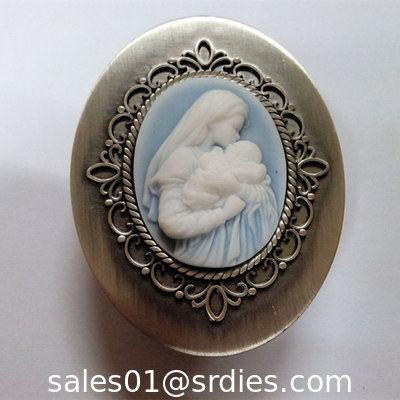 Zinc alloy jewelery box, exquisite metal crafted jewelry box, vintage jewellery boxes supplier