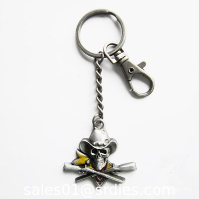 Antique pewter plated lettering key tag key ring, pewter plating letters key fob keychain supplier
