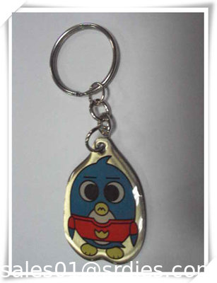 Affordable 1" epoxy resin dome coin holder keychain, China factory epoxy resin key chains, supplier