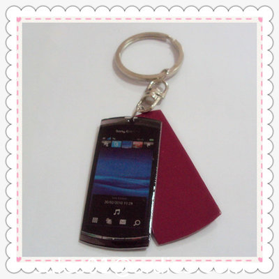 Metal painted souvenir key fob,China metal gifts factory for cheap custom metal key chain supplier