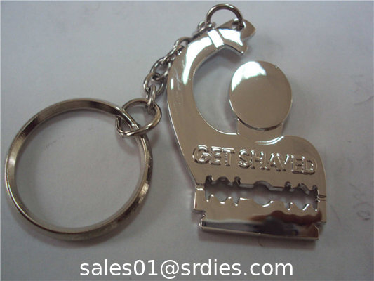 Metal cartoon designer key chain, China metal gift factory for small order MOQ 300pcs supplier