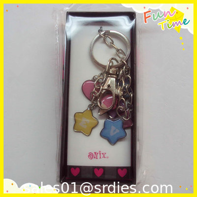 Epoxy resin skeleton charms keychains, poly resin skull bones pendants with lobster clip supplier
