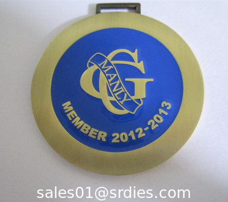 Colored Aluminum tag with slide paper insert, personalized aluminium tags, supplier