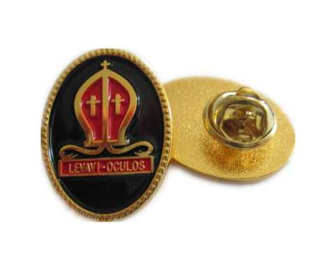 Premium quality custom metal commemorative badges, metal anniversary emblem pins, cheap, supplier