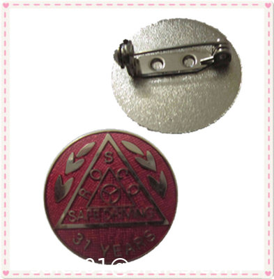 Custom metal commemoration badge with lanyard, zinc alloy event souvenir emblem badges, supplier