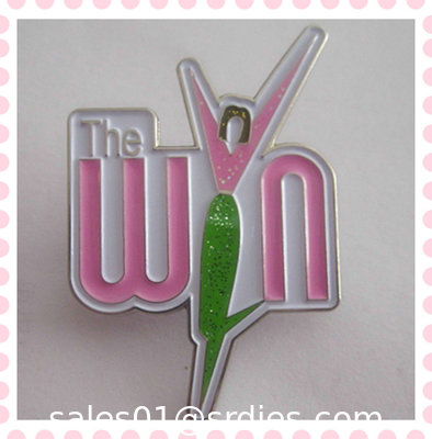 Metal public welfare souvenir pin badges, custom public service ID emblem badge pin, supplier