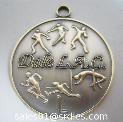 Metal running race commemorative medals and medallion, running winner souvenir medal, supplier