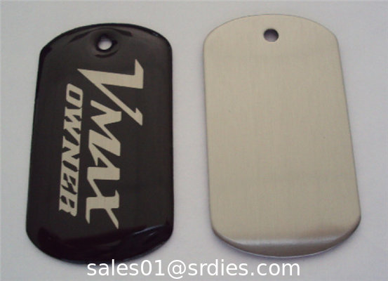 wholesale designer promotional gift dog tags with epoxy dome,metal epoxy dog tag selection supplier