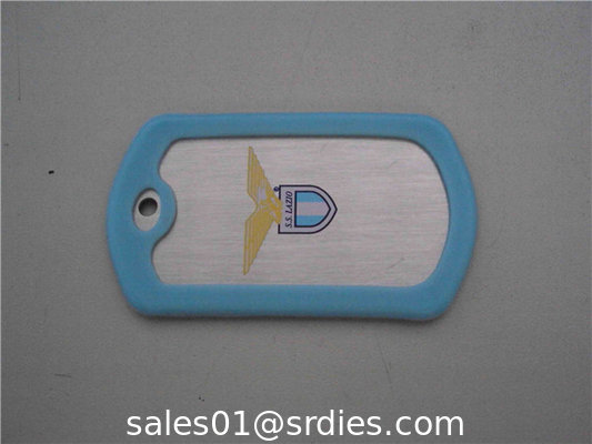 The American flag and eagle design metal dog tag,Stars and Stripes flag and eagle dog tag supplier