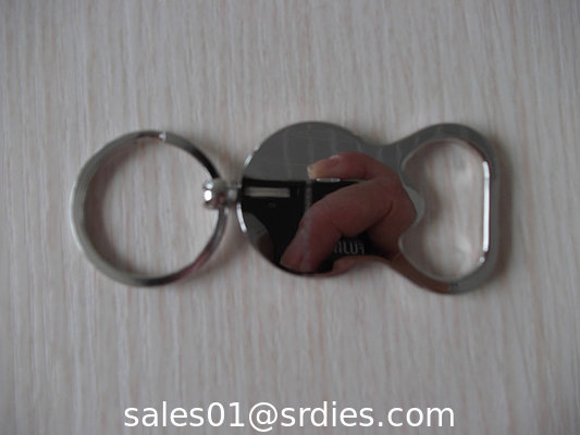 Premium epoxy dome bottle opener key ring, epoxy dome silver plated bottle opener key fob, supplier