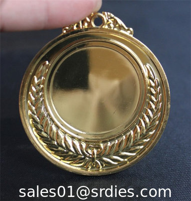 Blank metal awards medals, metal blank prizing medallions, ready mold, silk printed logo, supplier