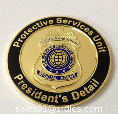 Metal commemorative coin, painted metal commemorative medals, zinc alloy, MOQ 300pcs, supplier