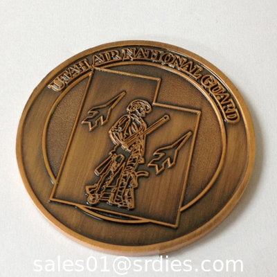 Custom metal anniversary coin selection, Vintage antique bronze plated anniversary coins, supplier
