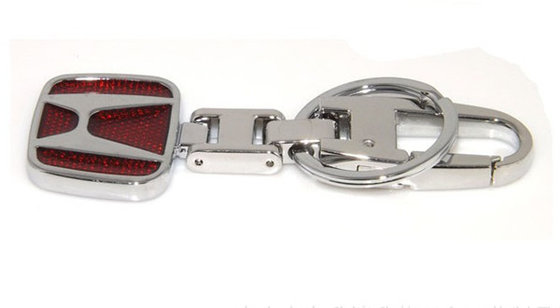 Exquisite Metal Honda auto brand logo key chain gift set, business branding logo keyrings, supplier