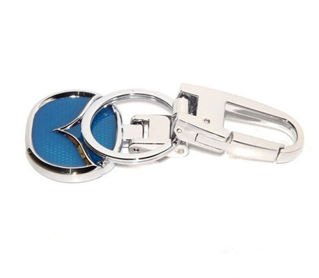 Metal auto brand logo keychain selection, Mazda auto logo key holder for business gift set supplier