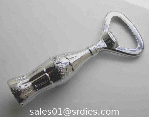 3D beer bottle shaped metal bottle opener, coke logo bottle opener,zinc alloy,75x12mm,40g, supplier