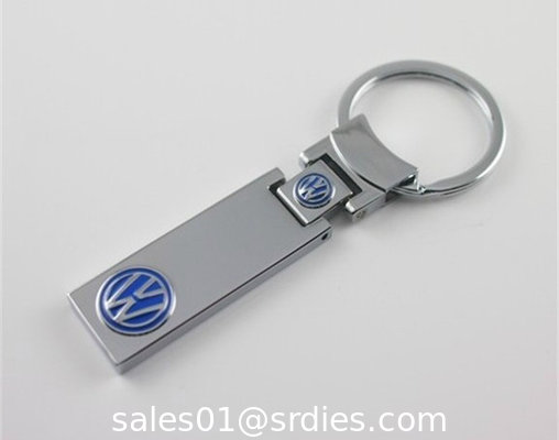 Affordable jewelry metal car logo key holder selection, Epoxy painted auto logo key tag, supplier